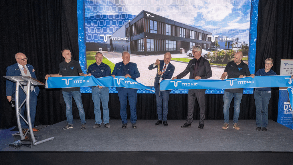 Titomic Celebrates Grand Opening of Facility in Heerenveen, Netherlands ...